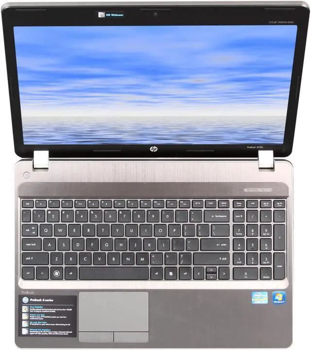 Open Box: HP Laptop ProBook Intel Core i3-2330M 4GB Memory 500GB HDD ...