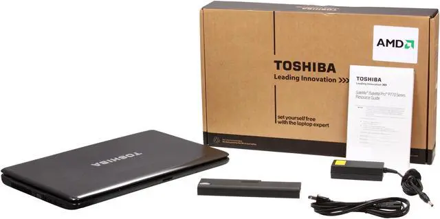 TOSHIBA Laptop Satellite AMD A8-3500M 6GB Memory 640GB HDD AMD Radeon ...