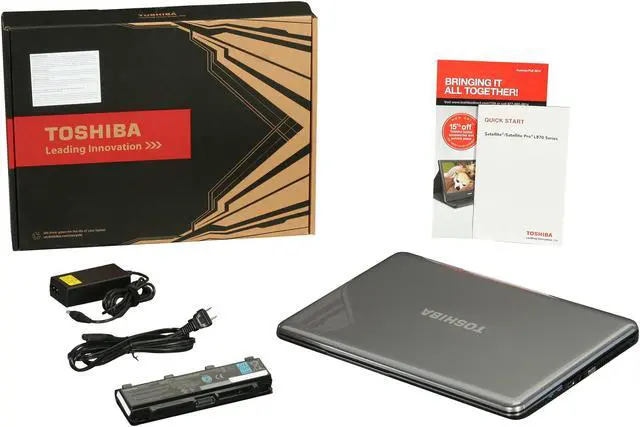 TOSHIBA Laptop Satellite AMD A8-4500M 6GB Memory 640GB HDD AMD Radeon ...