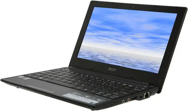 Refurbished: Acer Aspire One AOD255-2301 Black 10.1" WSVGA Netbook ...