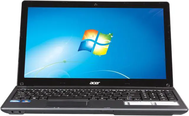 Acer Laptop Aspire Intel Celeron B815 2GB Memory 320GB HDD Intel HD Graphics 15.6" Windows 7 ...