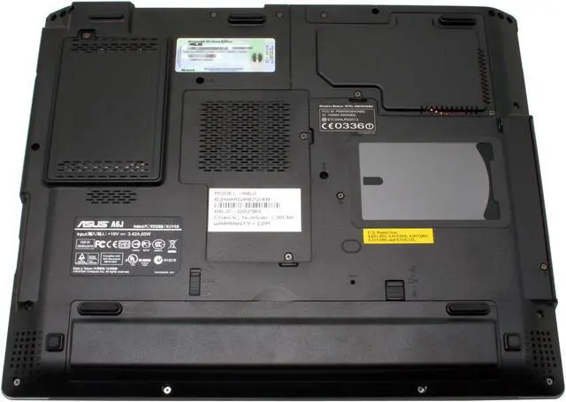 ASUS Laptop A6 Series Intel Core Duo T2300 1GB Memory 100GB HDD NVIDIA ...