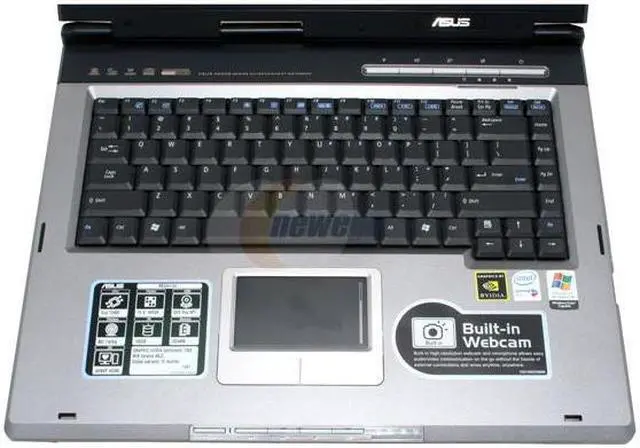 ASUS Laptop A6 Series Intel Core Duo T2400 1GB Memory 100GB HDD NVIDIA ...