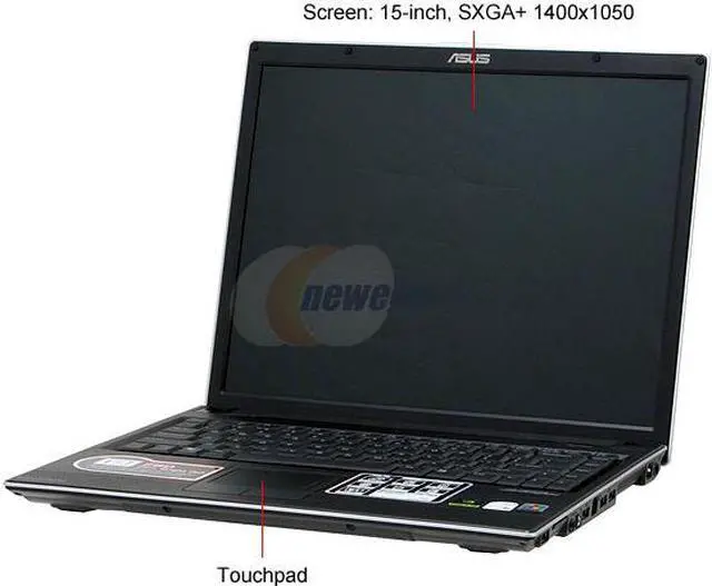 ASUS Laptop Lamborghini Intel Core Duo T2500 2GB Memory 160GB HDD ...