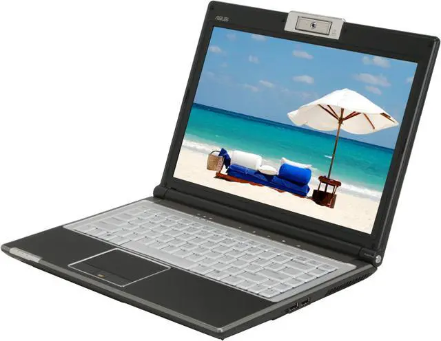 ASUS F8 Series 14.0" Intel Core 2 Duo T7250 2GB Memory DDR2 667 Windows ...