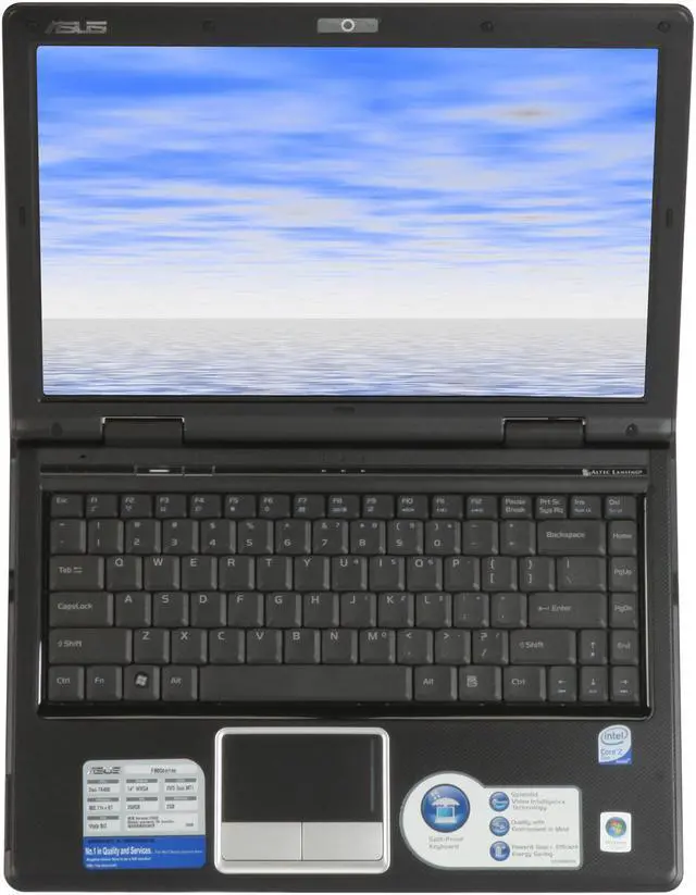 ASUS Laptop Intel Core 2 Duo T6400 2GB Memory 250GB HDD Intel GMA 4500M ...