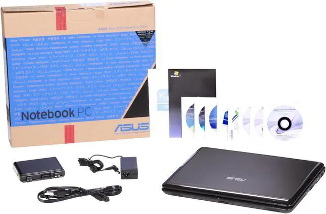 ASUS Laptop K40 Series Intel Pentium T4300 3GB Memory 250GB HDD Intel ...