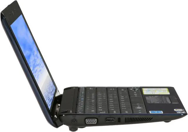 ASUS Eee PC Seashell 1005HA-MU17-BU Royal Blue 10.1" WSVGA Netbook ...