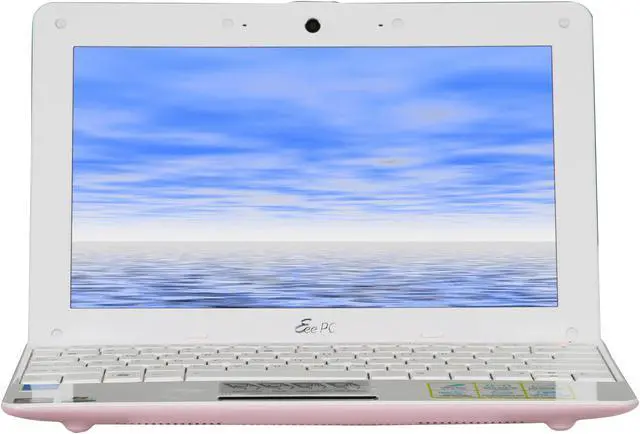 ASUS Eee PC Seashell 1008HA-MU17-PI Pearl Pink 10.1" WSVGA Netbook ...