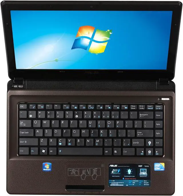 ASUS Laptop K42 Series Intel Core i3-350M 4GB Memory 320GB HDD Intel ...