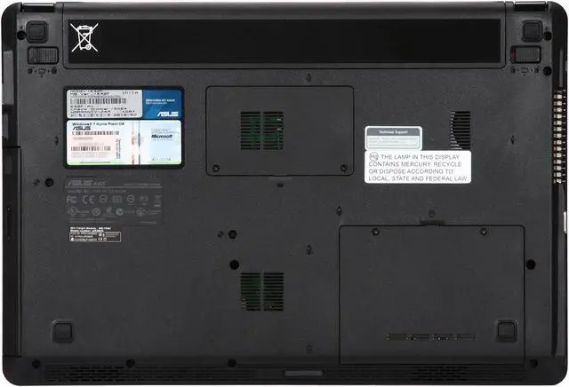 ASUS Laptop K42 Series Intel Core i3-350M 4GB Memory 320GB HDD Intel ...