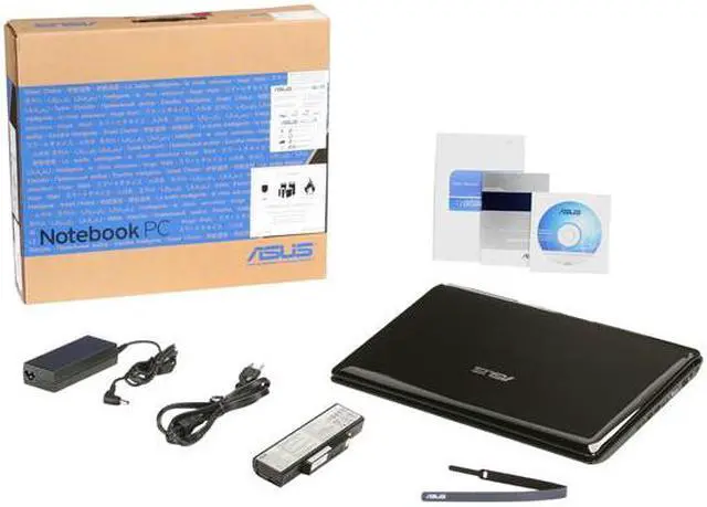 ASUS K72 Series 17.3" Intel Core i5-450M 4GB Memory DDR3 1066 Windows 7 ...
