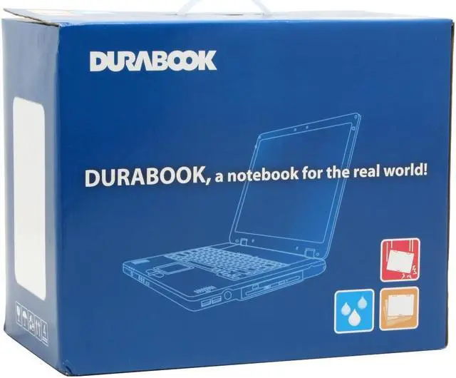 DURABOOK Laptop Intel Pentium M 760 512MB Memory 80GB HDD Intel GMA 900 ...