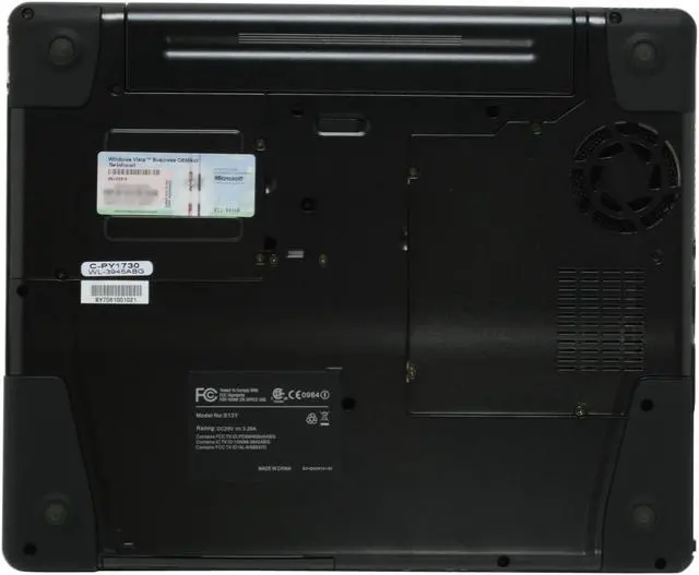 DURABOOK Laptop Intel Pentium T2080 2GB Memory 100GB HDD Intel GMA 950 ...