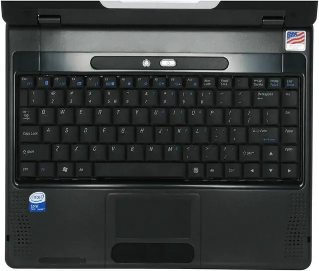 DURABOOK Laptop Intel Pentium T2080 2GB Memory 100GB HDD Intel GMA 950 ...