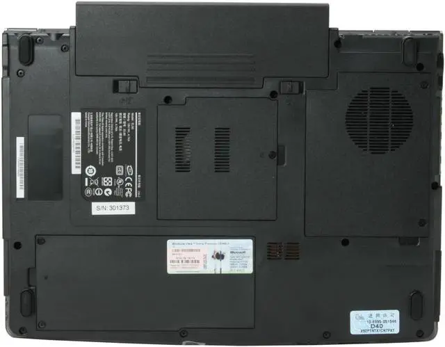 iBUYPOWER Laptop Intel Core 2 Duo T7400 1GB Memory 100GB HDD NVIDIA ...