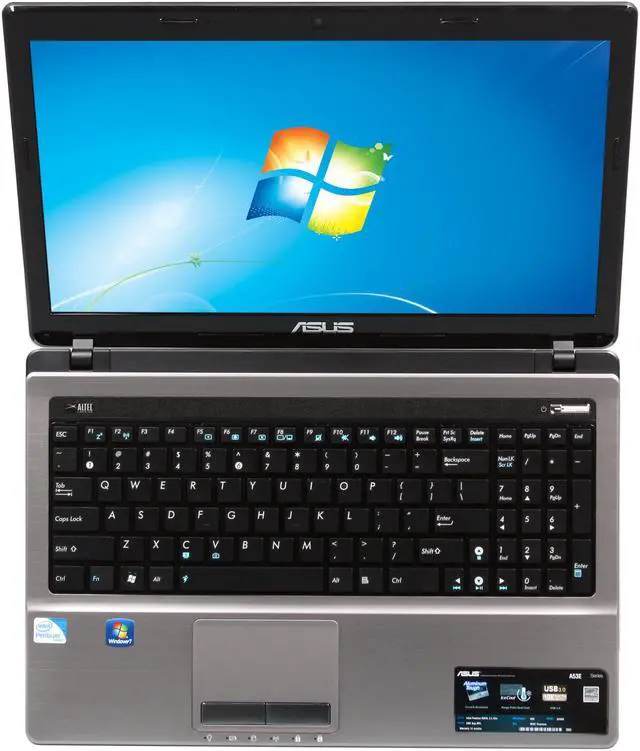 ASUS 15.6" Intel Pentium B950 4GB Memory DDR3 Windows 7 Home Premium 64 ...