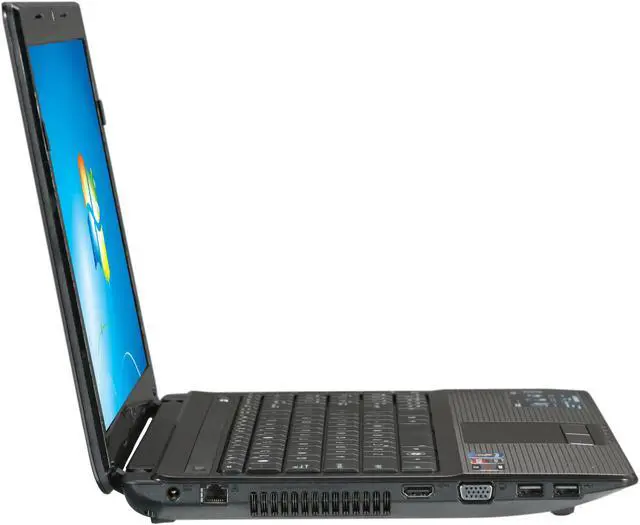 ASUS Laptop AMD E-450 3GB Memory 320GB HDD AMD Radeon HD 6320 15.6 ...