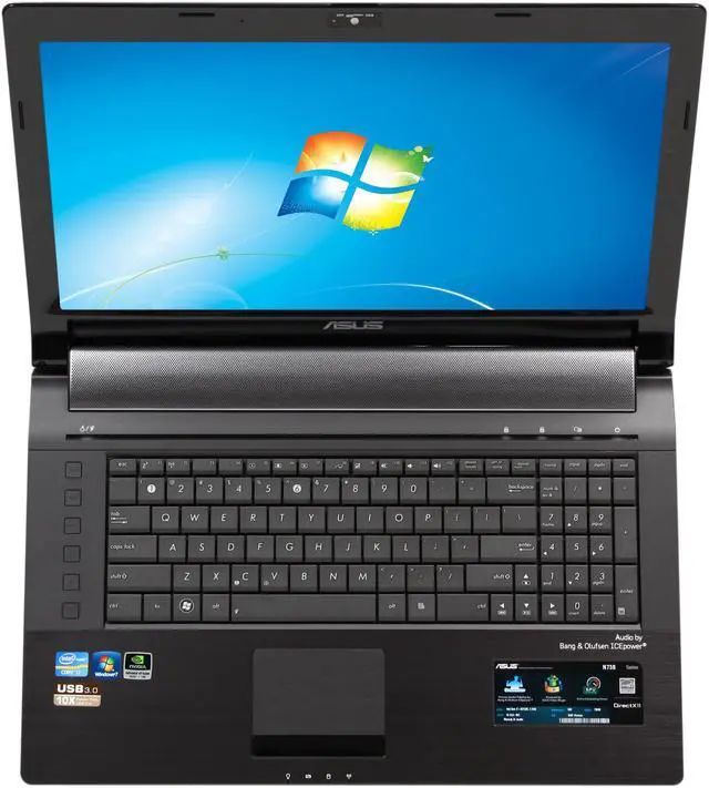 ASUS 17.3" Intel Core i7-2670QM 6GB Memory DDR3 Windows 7 Home Premium ...