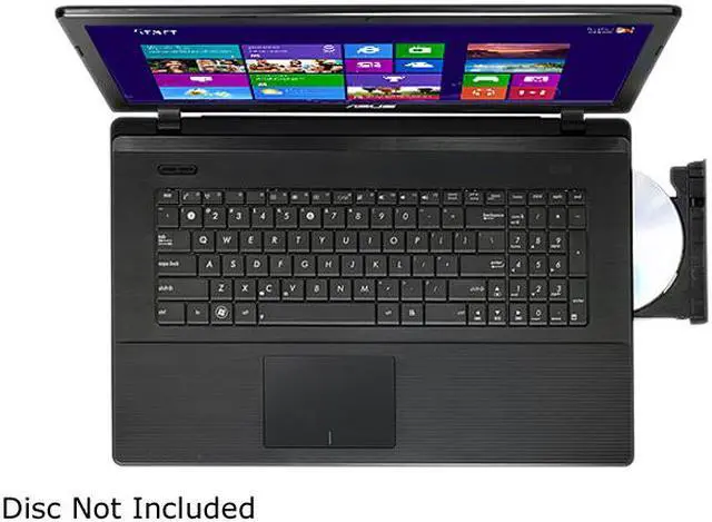 Asus F75A-WH31 17.3" Notebook - Intel Core i3 i3-2350M 2.30 GHz - Black ...