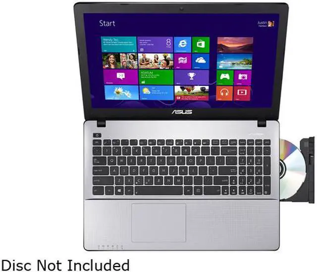 ASUS Laptop Intel Core i3-3217U 4GB DDR3 Memory 500GB HDD Intel GMA HD ...