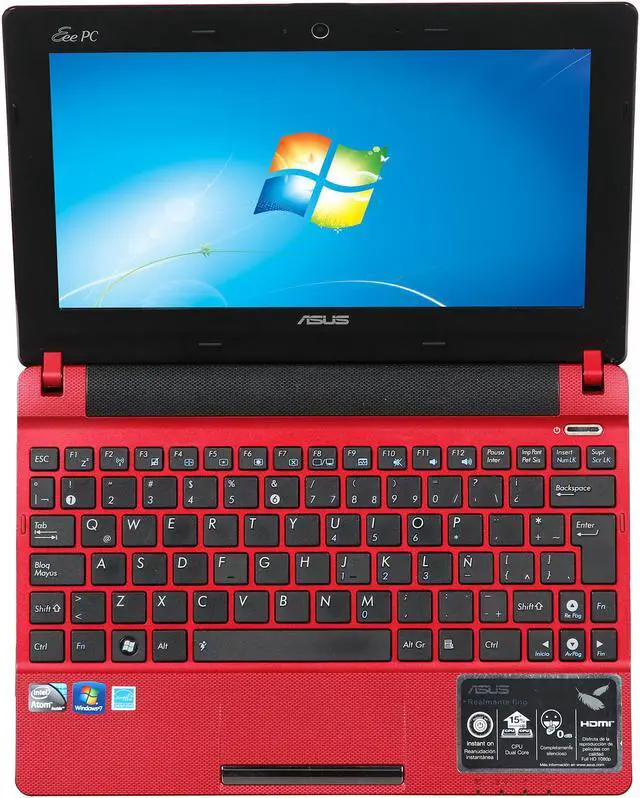 Refurbished: ASUS Laptop Intel Atom N2600 4GB Memory 320GB HDD X101CH ...