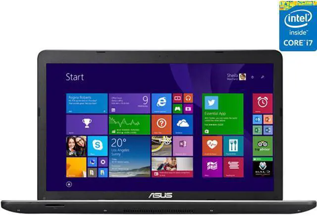 ASUS X751LN-DH71-CA 17.3" Windows 8.1 64-Bit Notebook - Newegg.ca