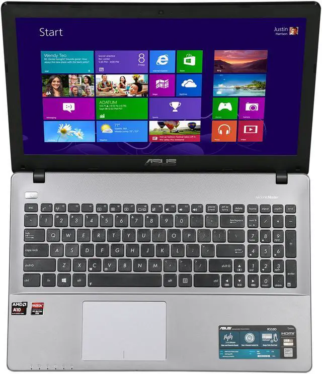 Open Box: ASUS Laptop AMD A10-5750M 8GB Memory 1TB HDD AMD Radeon HD ...
