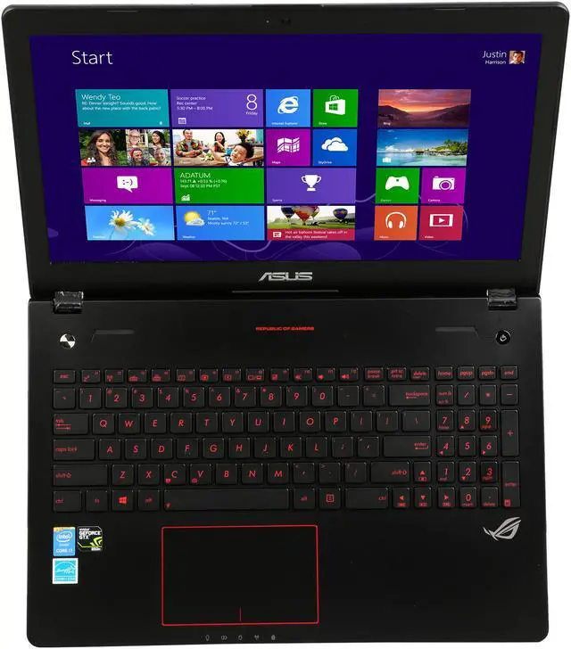 ASUS ROG - 15.6" NVIDIA GeForce GTX 850M - Intel Core i7-4710HQ - 12GB ...