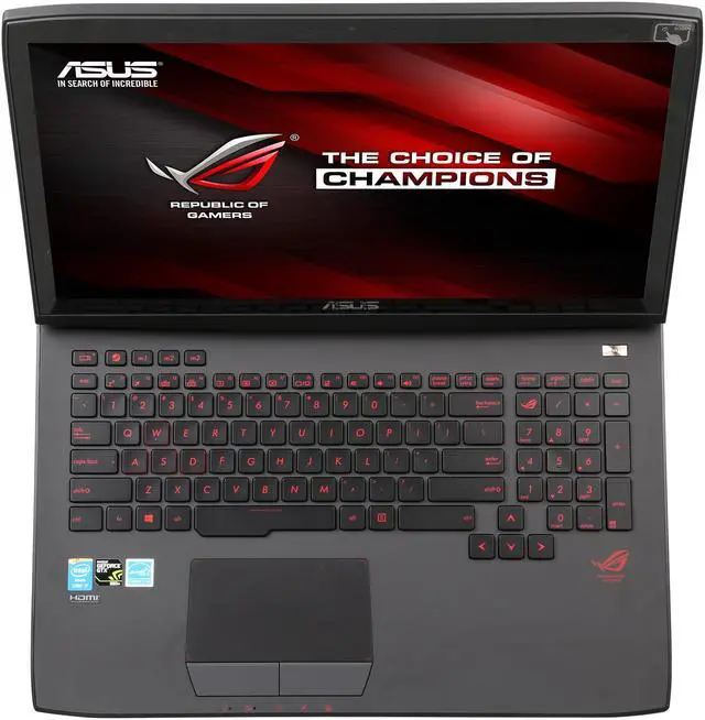Open Box: ASUS ROG - 17.3" FHD - Intel Core i7-4710HQ - NVIDIA GeForce ...
