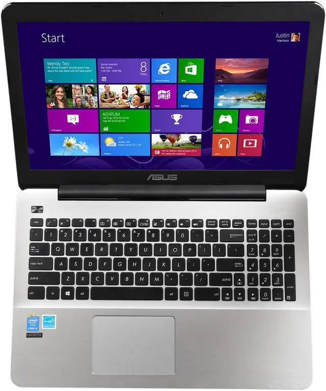 Refurbished: ASUS Laptop Intel Core i3-4030U 6GB Memory 500GB HDD Intel ...