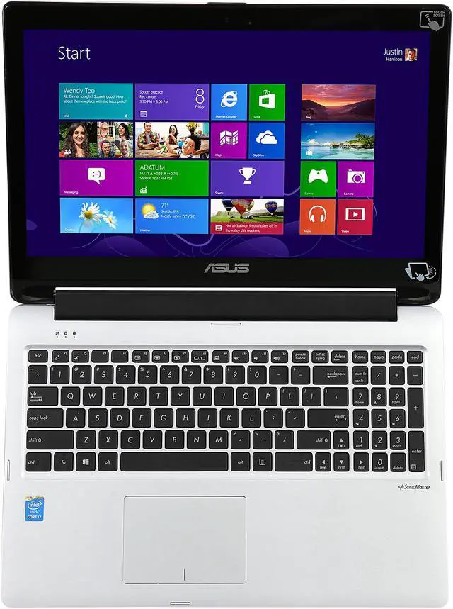 Refurbished: ASUS Convertible Laptop Intel Core i7-5500U 15.6" Windows ...