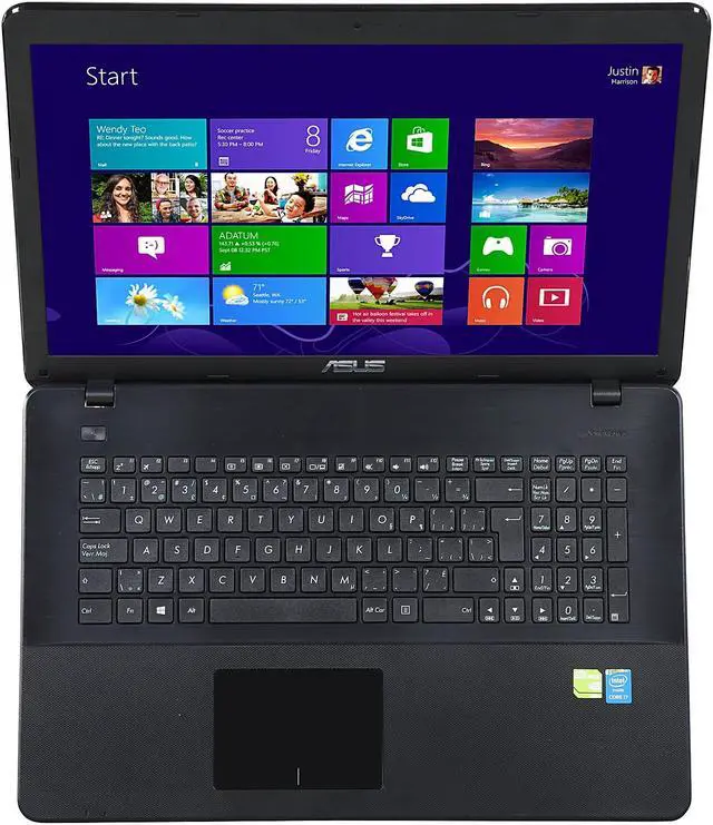 Refurbished: ASUS Laptop Intel Core i7-5500U 8GB Memory 1TB HDD NVIDIA GeForce 940M 17.3" Non ...
