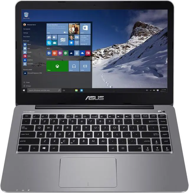 ASUS 14.0" Intel Pentium N3700 4GB Memory 128 GB eMMC SSD Windows 10 ...
