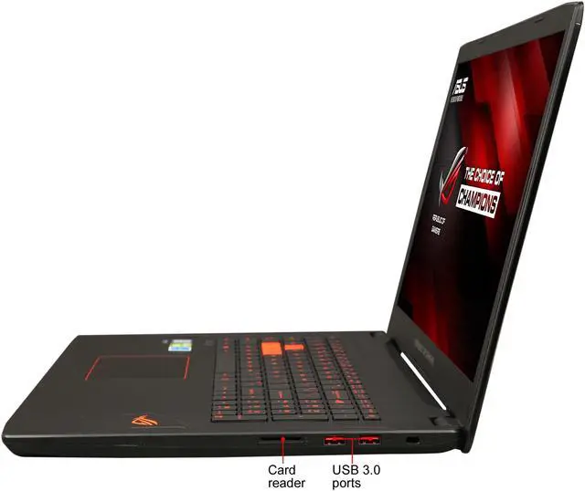 Refurbished: ASUS ROG - 17.3" GeForce GTX 1060 - Intel Core i7-6700HQ ...