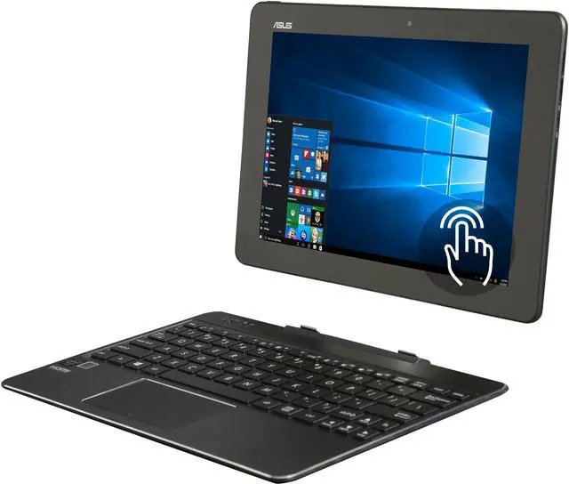 Refurbished: ASUS Transformer Book 2-in-1 Laptop Intel Atom Z3775 10.1 ...