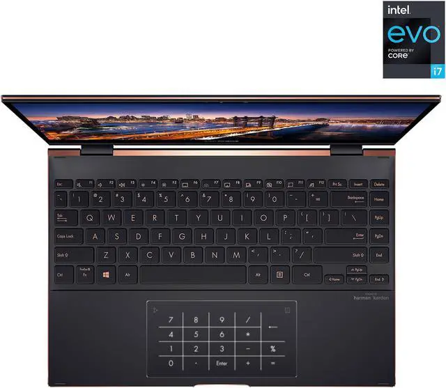 ASUS ZenBook Flip S13 OLED Ultra Slim Laptop, 13.3" 4K Touch, Intel Evo ...