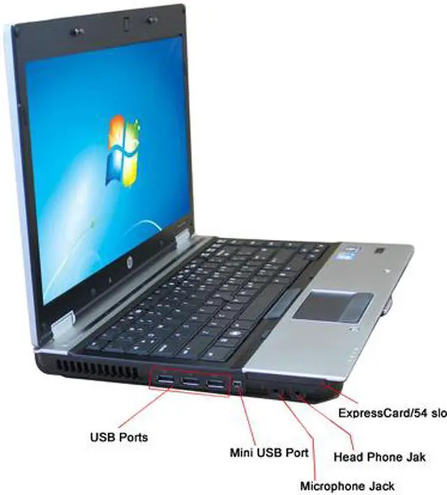 Refurbished: HP Notebook (Grade A) EliteBook Intel Core i5-520M 4GB ...