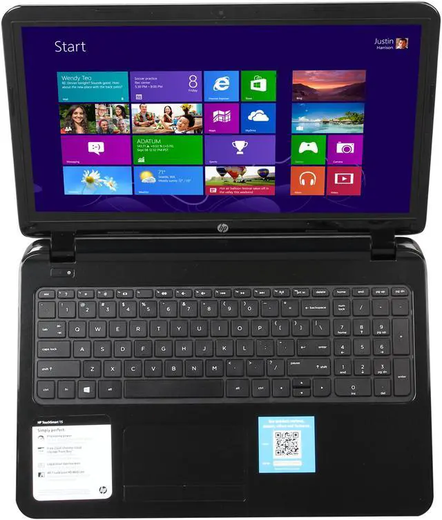 HP Laptop Pavilion A8-6410 (2.40GHz) 4GB Memory 750GB HDD AMD Radeon R5 ...