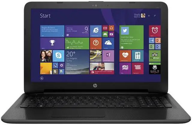 HP Laptop 15-ac010nr Intel Pentium N3700 (1.6 GHz) 4 GB Memory 500 GB ...