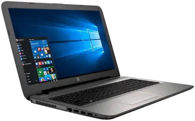 Refurbished: HP Laptop AMD E2-7110 4GB Memory 500GB HDD 15.6" Windows 10 Home 15-BA010NR ...