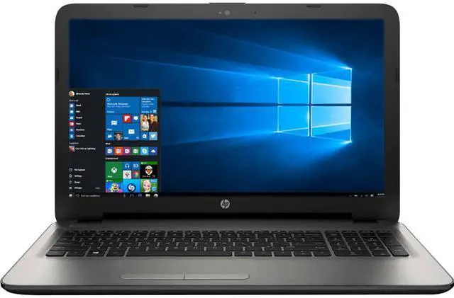 Refurbished: HP Laptop AMD E2-7110 4GB Memory 500GB HDD 15.6" Windows 10 Home 15-BA010NR ...