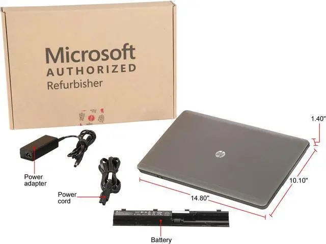 Open Box: HP Laptop ProBook AMD A6-4400M 4GB Memory 320GB HDD AMD ...