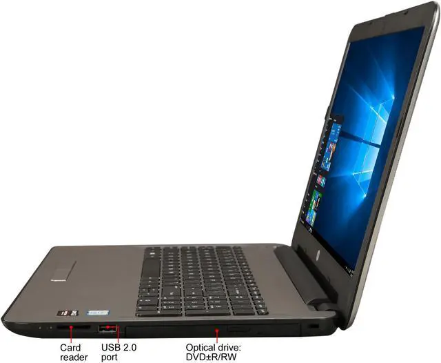 HP Laptop Intel Core i5-7200U 8GB Memory 1TB HDD AMD Radeon R7 M440 15. ...