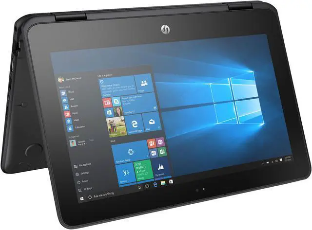 HP ProBook x360 Laptop Intel Celeron N3350 11.6" Windows 10 ...
