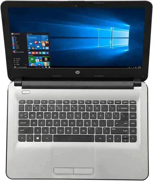 Open Box: HP Laptop 14-an012nr AMD E2-Series E2-7110 (1.80 GHz) 4 GB ...