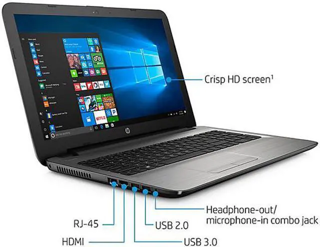 Refurbished: HP Laptop AMD A10-9600P 8GB Memory 1TB HDD AMD Radeon R5 ...