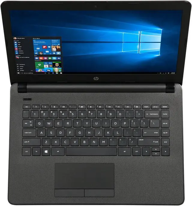 Refurbished: HP Grade A Laptop AMD E2-9000e 4GB Memory 32 GB SSD 14.0 ...