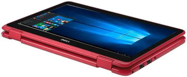 DELL Inspiron i3168-0027RED Laptop Intel Celeron N3060 (1.60 GHz) 2 GB ...