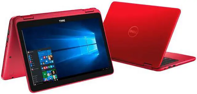 DELL Inspiron i3168-0027RED Laptop Intel Celeron N3060 (1.60 GHz) 2 GB ...